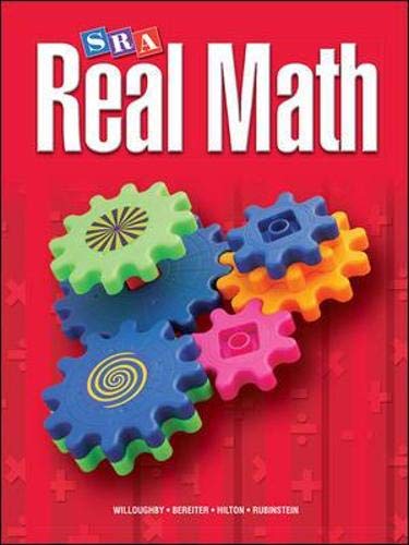 SRA Real Math: Grade K: Steven S. Willoughby: 9780076029969: Amazon.com ...