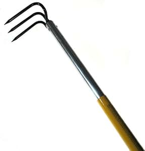 Amazon.com : Flexrake 4430 Hula-Ho Pro Three-Prong Cultivator ...