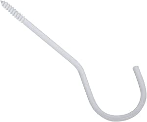 Amazon.com: National Hardware N275-206 V2666 Ceiling Hook in White ...