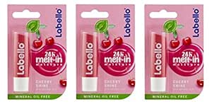 Amazon.com : Labello Cherry Shine 4.8g/5.5ml - 3 Pack : Beauty