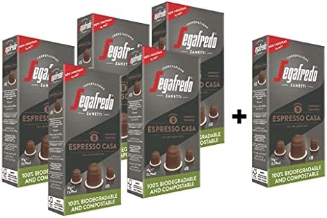 Nespresso compatible and Compostable Capsules Espresso Casa Pack of 6 ...