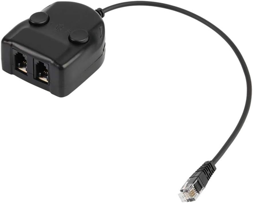 Doppel-Headset RJ9 Adapter Y-Splitter,Dual-Handset Anschluss Splitter ...