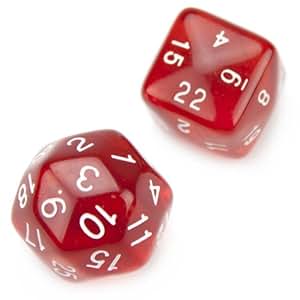 Amazon.com: Wiz Dice Set of 24 and 30 Sided Polyhedral Dice ...