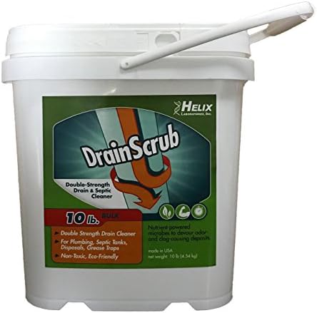 DrainScrub Powder Enzyme Drain Cleaner and Septic Treatment ...