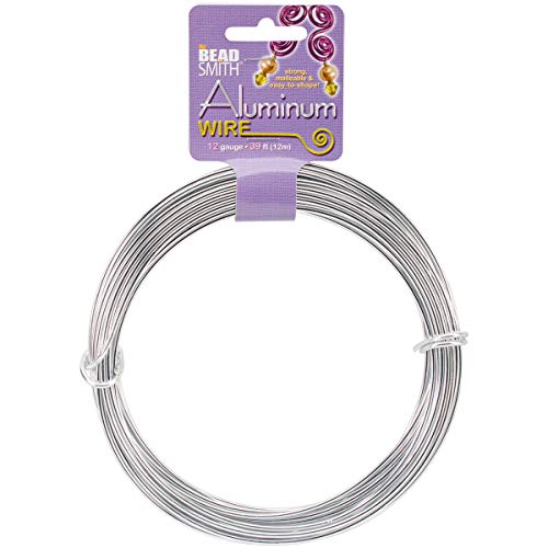 The Beadsmith DA2602 Aluminum Wire 12 Gauge 39' Coil-Silver in Dubai ...
