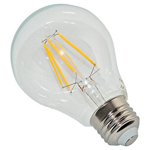 A21 LED Vintage Filament Bulbs, 8W (75W Equivalent), 920 Lumens, 2700K ...