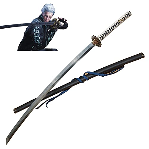 LQSLFsword Devil May Cry 5 Vergil Anime Cosplay Sword Warrior Yamato ...