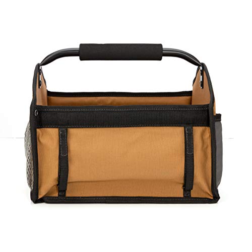 Dickies 12-Inch Durable Canvas Tool Tote Bag Organizer, 12 Exterior ...