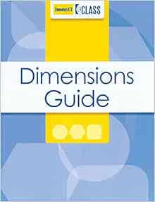 Classroom Assessment Scoring System™ (CLASS™) Dimensions Guide, K-3 ...