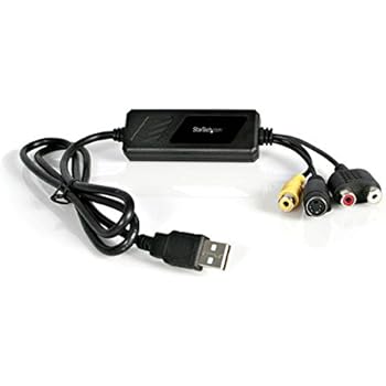 Amazon.com: StarTech SVID2USB2 USB S-Video and Composite Video Capture ...
