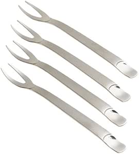 Amazon.com: Trudeau Seafood Forks, Set Of 4: Seafood Tools: Kitchen ...