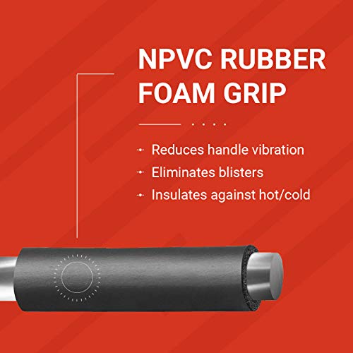 Grip-Tek Black Foam Tubing Grips (1 Pack of 2 Grips) – NPVC Foam Handle ...