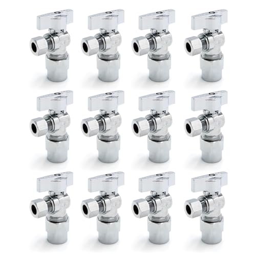 One-piece Forged Brass Water Supply Quarter-turn Angle Stop Valves With ...