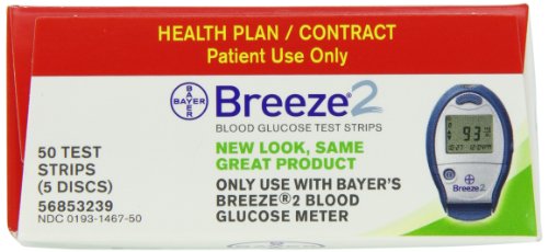 Bayer Breeze 2, Test Strips, 50 Count | 11street Malaysia - Health Monitors