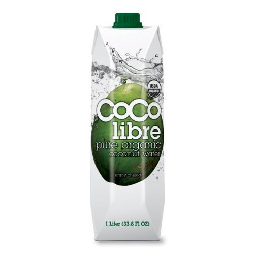 Amazon.com : Coco Libre Organic Coconut Water 1 Liter. Pack of 4. (33.8 ...