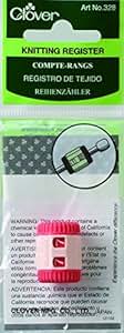 Amazon.com: Clover Knitting Register