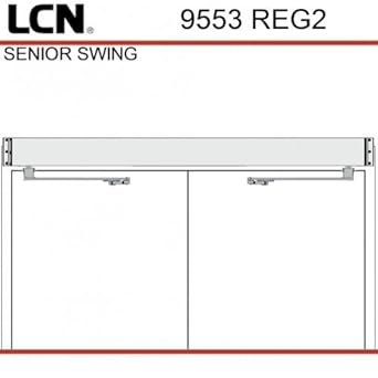 LCN 9553 Reg2 Push Door Operator, Aluminum: Amazon.com: Industrial ...