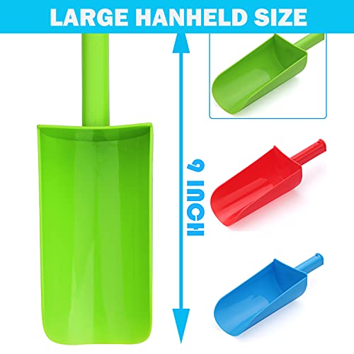 Big 9" Thick Beach Sand Shovels Scooping Snow Spade Toys Kit Gear Water ...