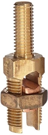 Burndy K2C26B1 Servit Post Mechanical Grounding Connector, 1" Nut Size ...