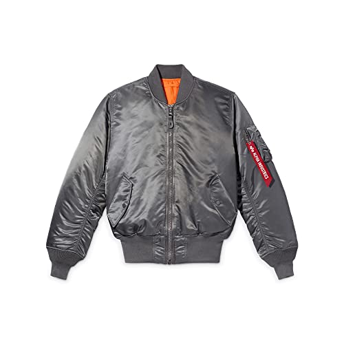 Alpha Industries MA-1 Bomber Flight Jacket - Fighter Pilot Flight ...