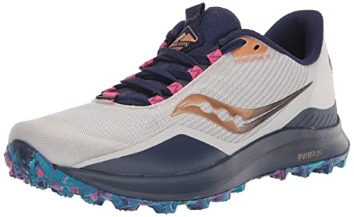 Saucony Women's Peregrine 12 Trail Running Shoe, Prospect Glass, 11 for ...