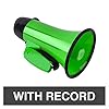 HoLiv Portable Megaphone Bullhorn 20W Handheld Megaphone Loud Speaker ...