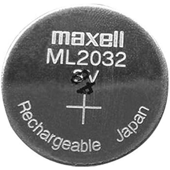 Amazon.com: Maxell ML2032 2032 Lithium Rechargeable Coin Cell 1 Battery: Home Audio & Theater