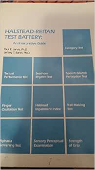 Halstead-Reitan Test Battery: An Interpretive Guide by - Amazon.ae