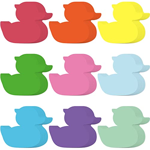 Geyee 108 Pcs Duck Cutouts Chalkboard Paper Duck Cutouts for Classroom ...