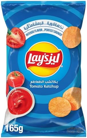 Lay's Tomato Ketchup Potato Chips, 170g price in Saudi Arabia | Amazon ...