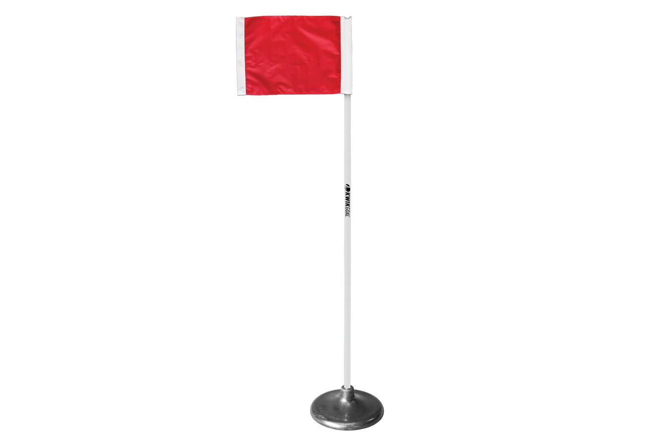 Kwik Goal Premier Corner Red Flags and Black Bases (4 flags & 4 bases ...