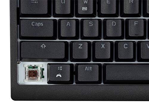 Monoprice Brown Switch Full Size Mechanical Keyboard – Black | Ideal ...