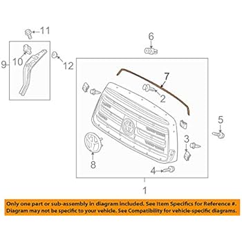 Amazon.com: Toyota 53119-0C050 Grille Guard: Automotive