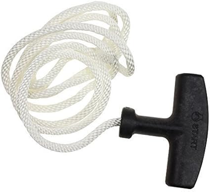 Universal Lawnmower Starter Pull Handle & Cord Line/Rope Mower Engine ...