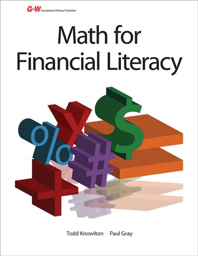 Amazon.com: Math for Financial Literacy: 9781605257860: Knowlton, Todd ...