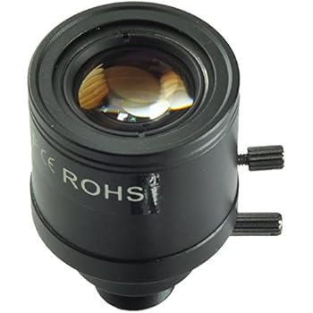 Amazon.com : Long-focus Lens, Zoom lens, Varifocal Security Lens 1/3" 9 ...