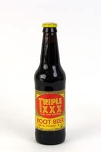 Amazon.com : Triple XXX Root Beer 12oz Glass Bottle (Pack of 6 ...