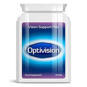 Amazon.com : OPTIVISION VISION SUPPORT PILL EYE TABLETS GET SHARP ...