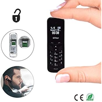 Amazon.com: Mini Mobile Phones Unlocked Bluetooth- Tiny Phone World ...
