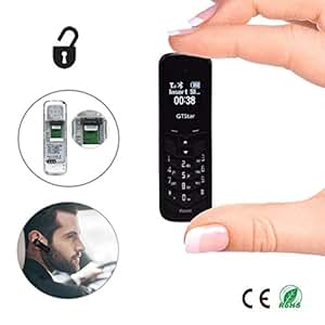 Amazon.com: Mini Mobile Phones Unlocked Bluetooth- Tiny Phone World ...