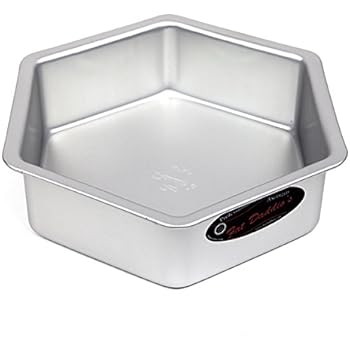 Amazon.com: 4 Tier Hexagon Multilayer Birthday Wedding Anniversary Cake ...