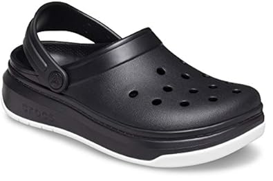 Buy Crocs Crocband Full Force Clog Black Men's 5, Women's 7 Medium at ...