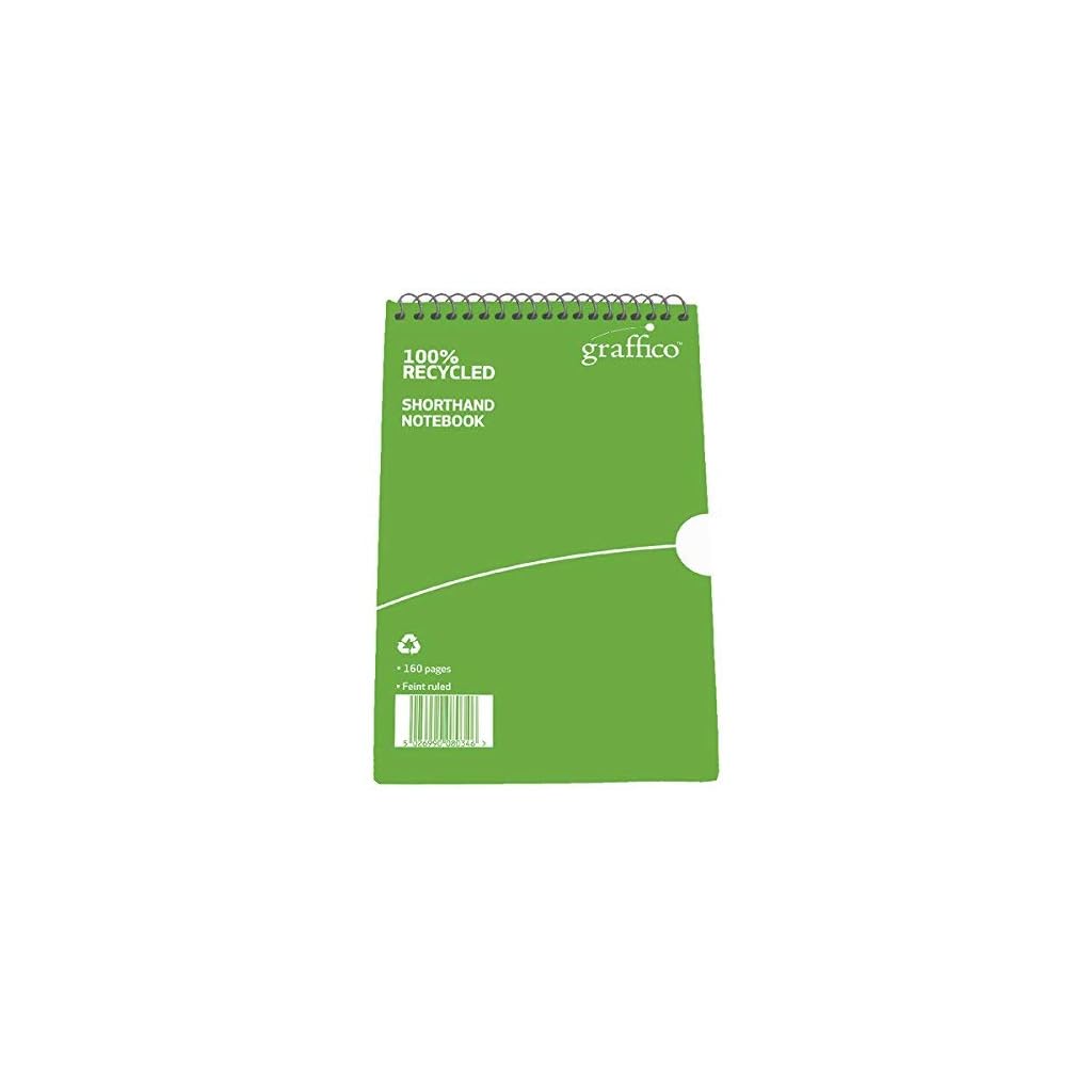 GRAFFICO 203 x 127 mm Recycled Reporter Ruled 160 Pages Notebook