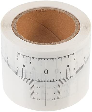 FOMIYES Eyebrow Ruler Microblading Ruler Sticker Disposable Eyebrow ...