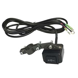 Amazon.com: ATV Rocker Winch Handle Bar Mount Remote Control Thumb ...