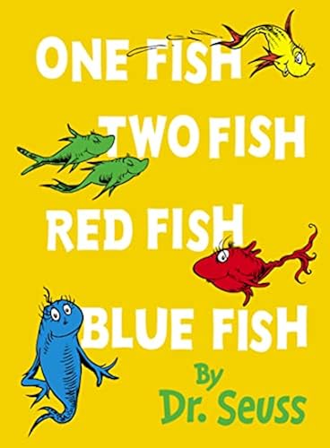 One Fish, Two Fish, Red Fish, Blue Fish: Mini Edition (Dr Seuss Mini ...