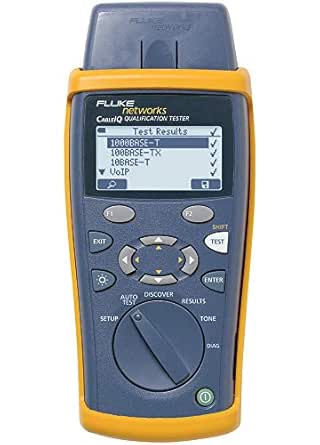 Fluke Networks CIQ-100 Copper Qualification Tester, Qualifies and ...