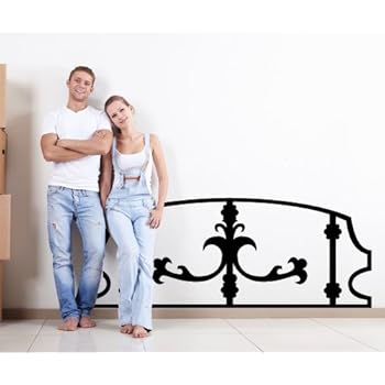 Amazon.com: Stickerbrand Vinyl Wall Decal Sticker Bed Frame Item OS ...