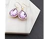 Amazon.com: June Birthstone Earrings - 14k Gold Filled Light Amethyst ...