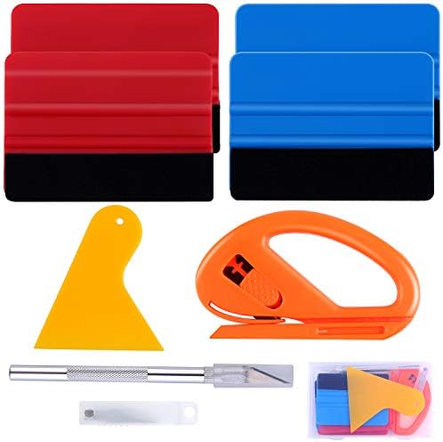 URATOT Home Tint Tool Kit, Felt Squeegee, Hard Drawing Stricklefor ...